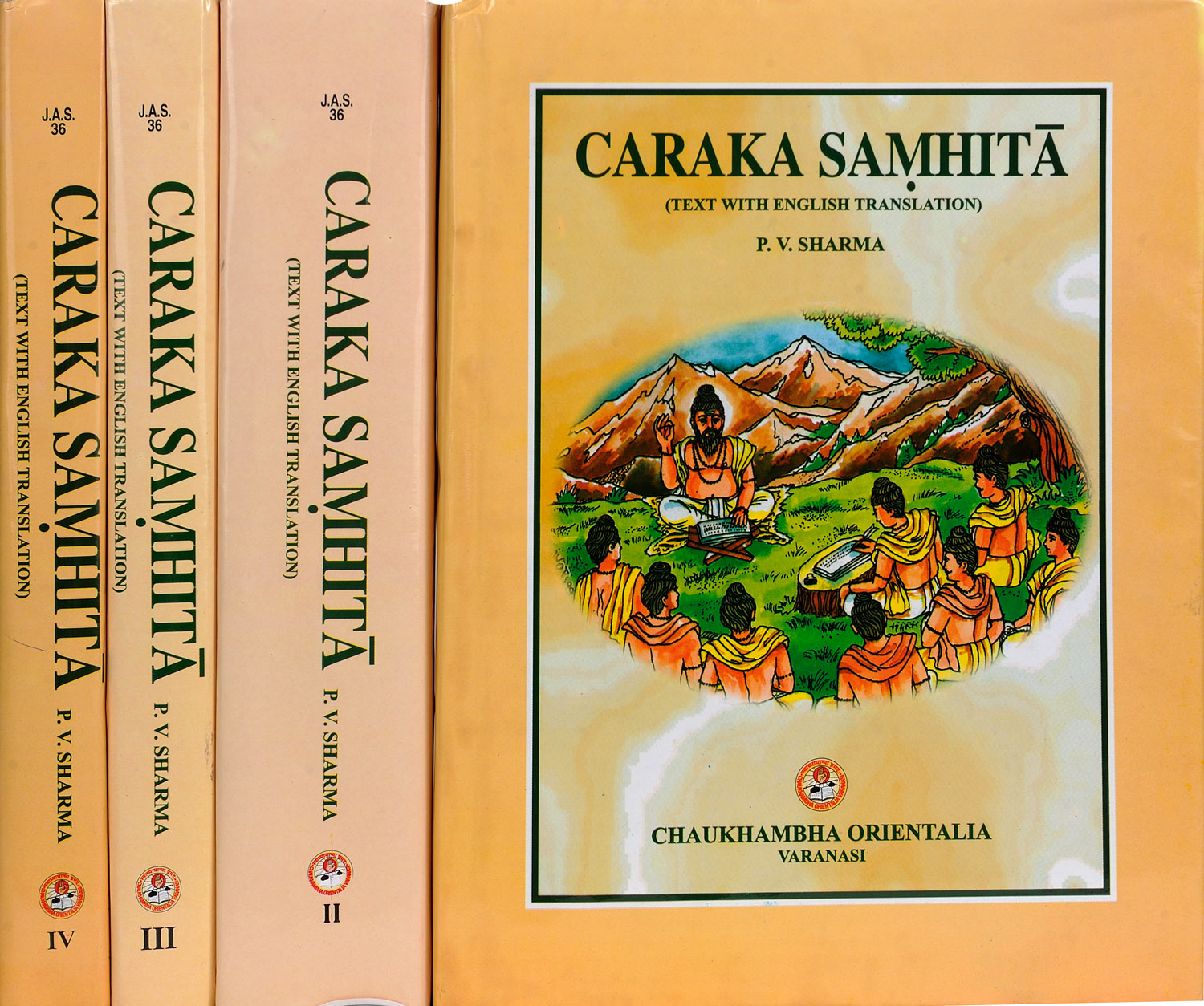 Caraka Samhita 4 Delen Ayurvedische Geneeskunde En Preventie